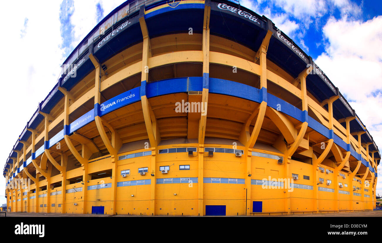 Boca Juniors football stadium. la Boca, Buenos Aires, Argentina Stock ...