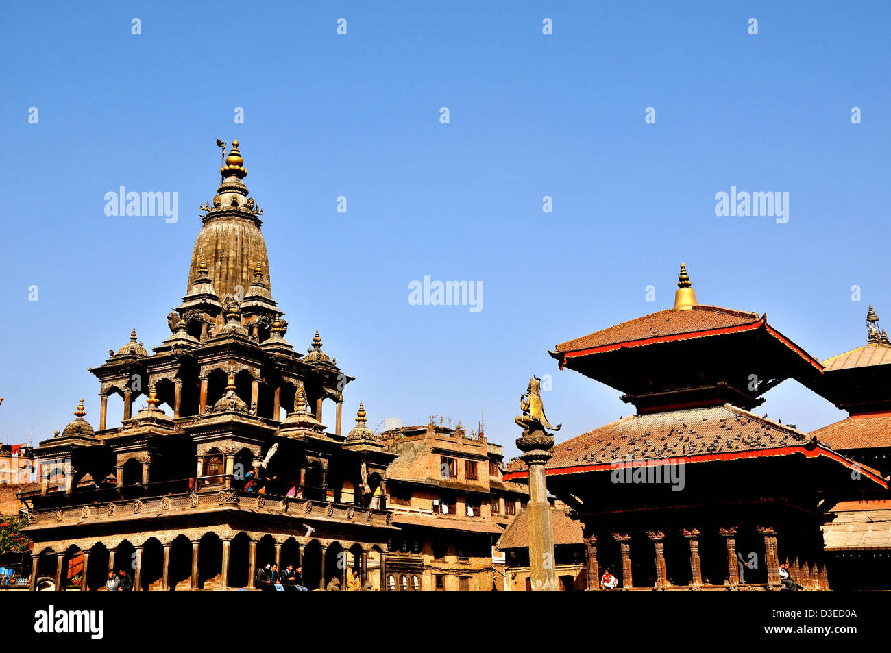 Krishna mandir durbar square hi-res stock photography and images - Alamy