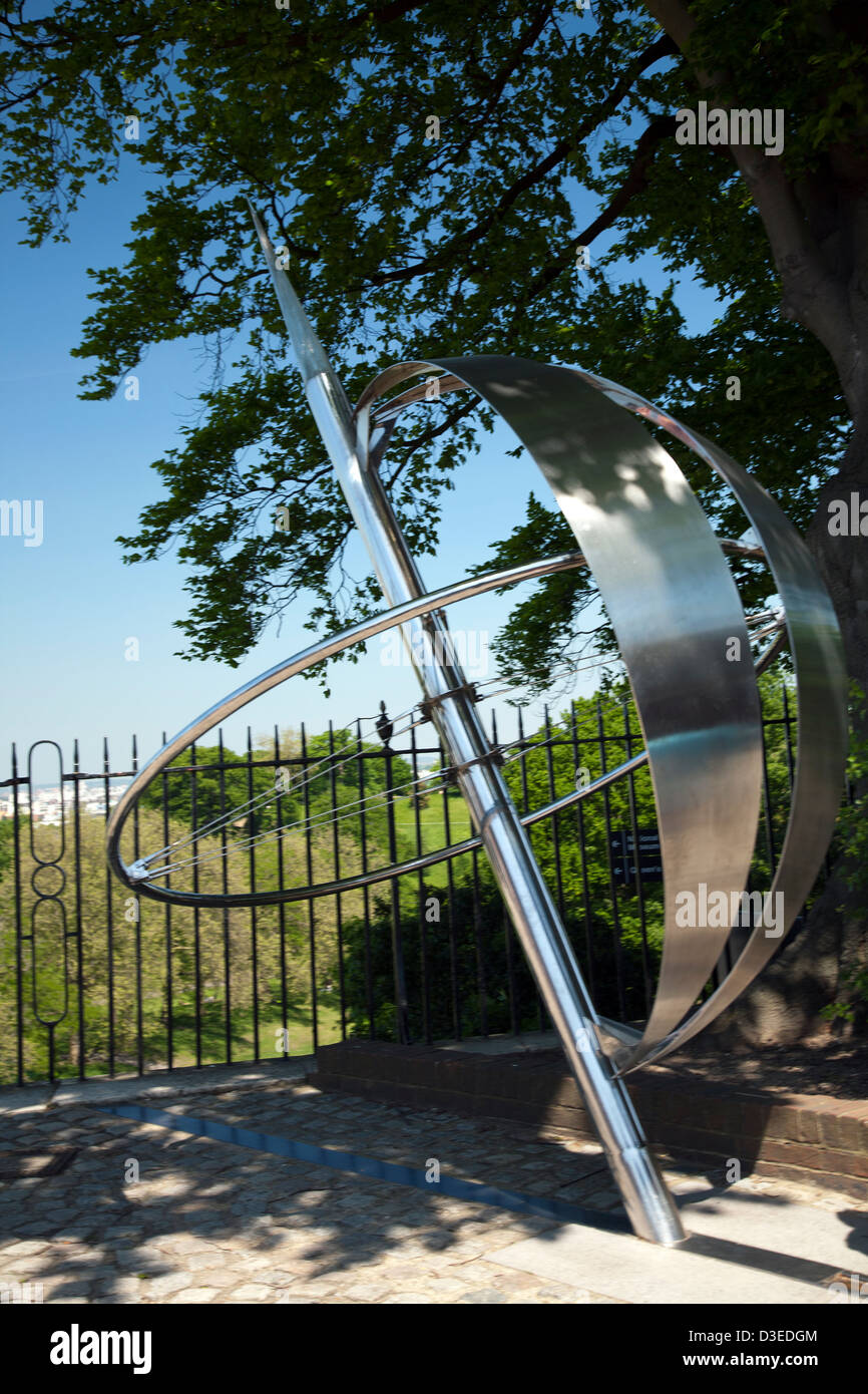 Prime meridian sculpture greenwich hi-res stock photography and images ...