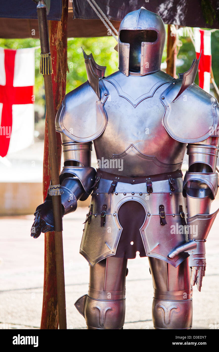 Close view detail medieval armor hi-res stock photography and images ...