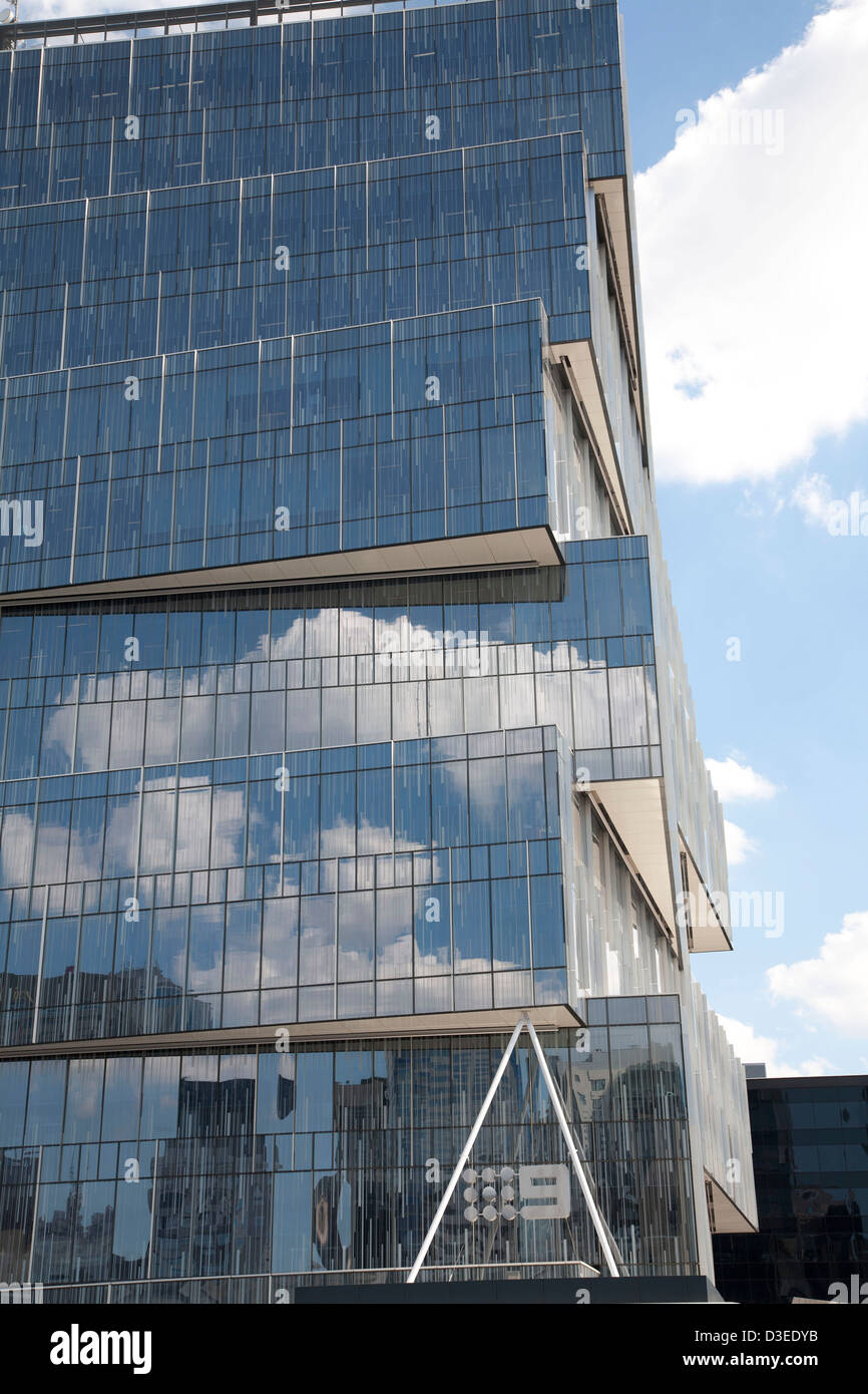 Channel 9 Building purpose-built, special frit pattern, high-tech ...