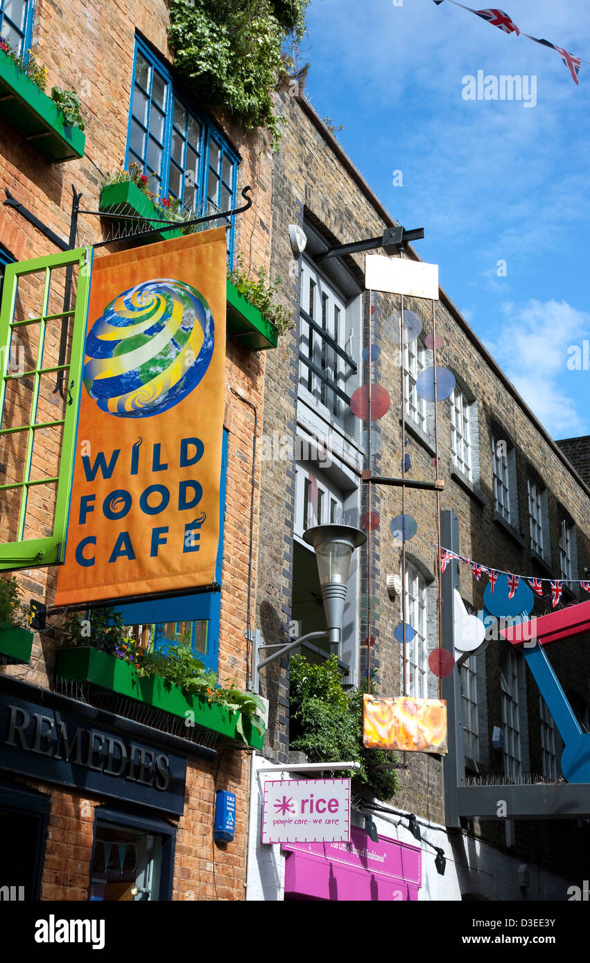 Wild Food Cafe, Neal's Yard, Covent Garden, London, England, UK, Europe ...