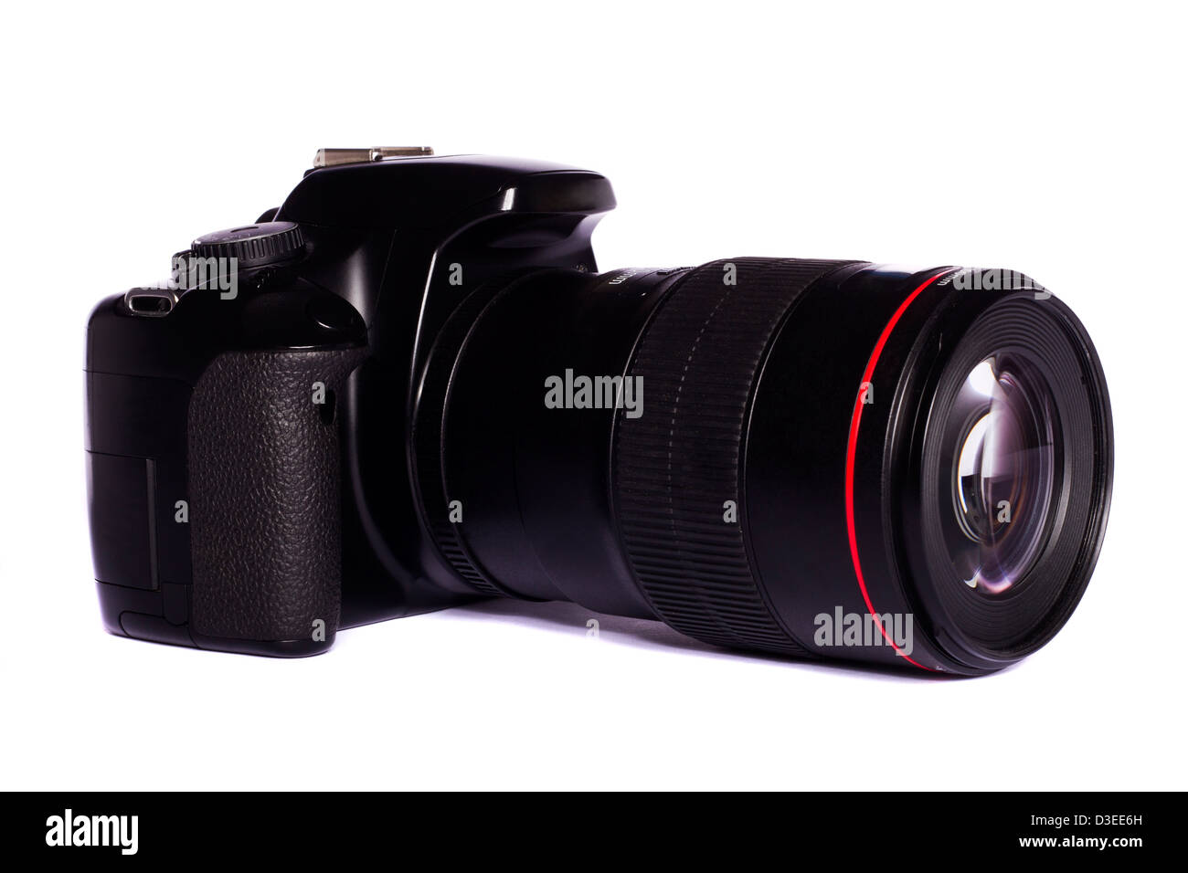 Side view dslr camera lens Cut Out Stock Images & Pictures - Alamy