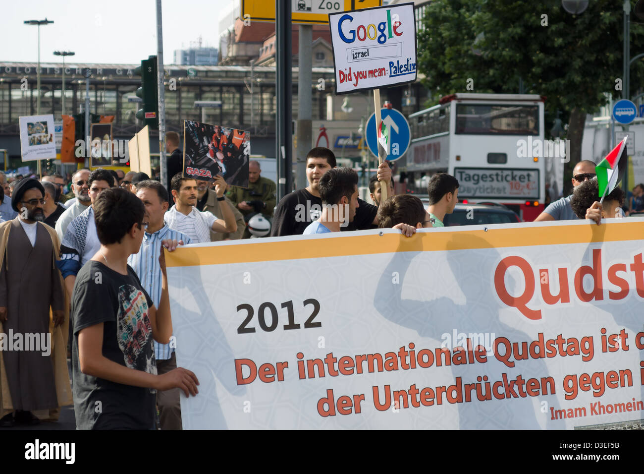 Al-Quds Day. Demonstrations against Israel, and its control of ...