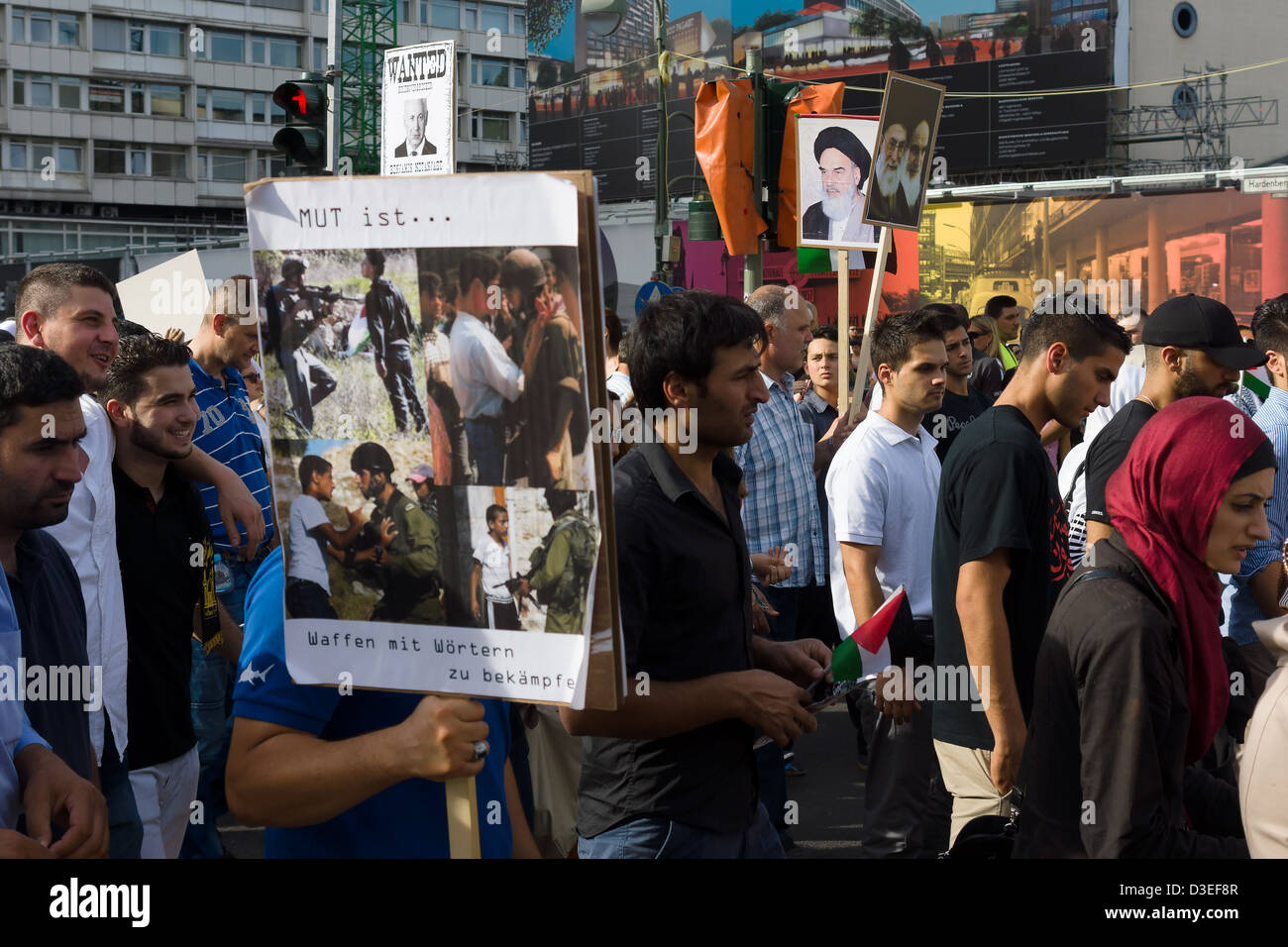 Al-Quds Day. Demonstrations against Israel, and its control of ...