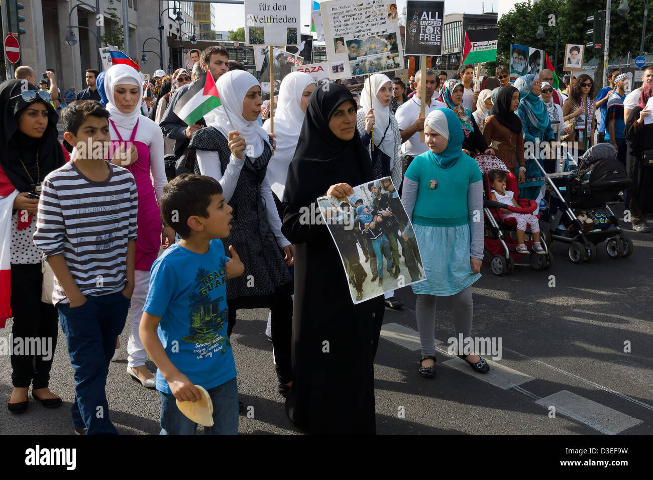 Al-Quds Day. Demonstrations against Israel, and its control of ...