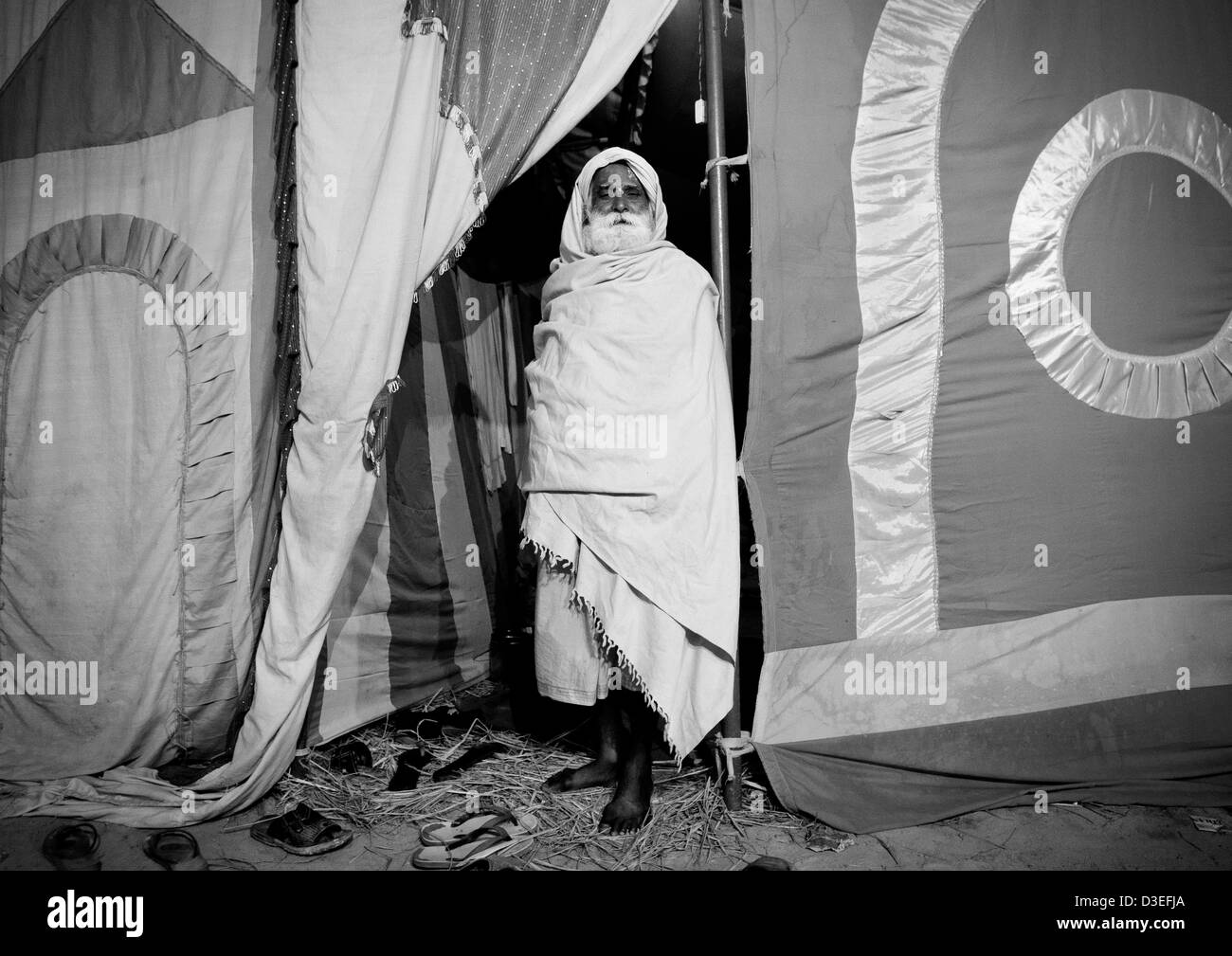 Ganges haridwar india Black and White Stock Photos & Images - Alamy