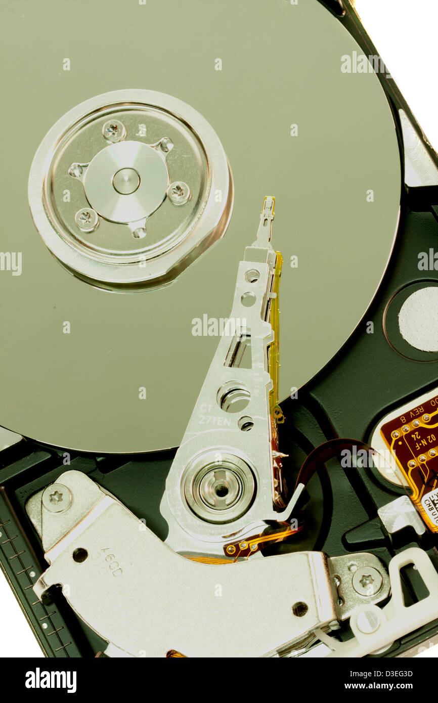 Computer hard disk interior view hi-res stock photography and images ...