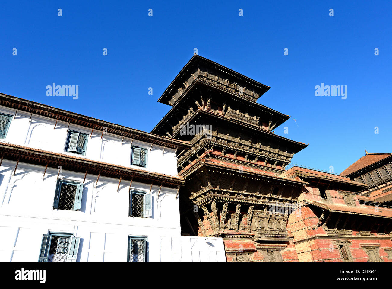 Durbar square Kathmandu Nepal Stock Photo - Alamy