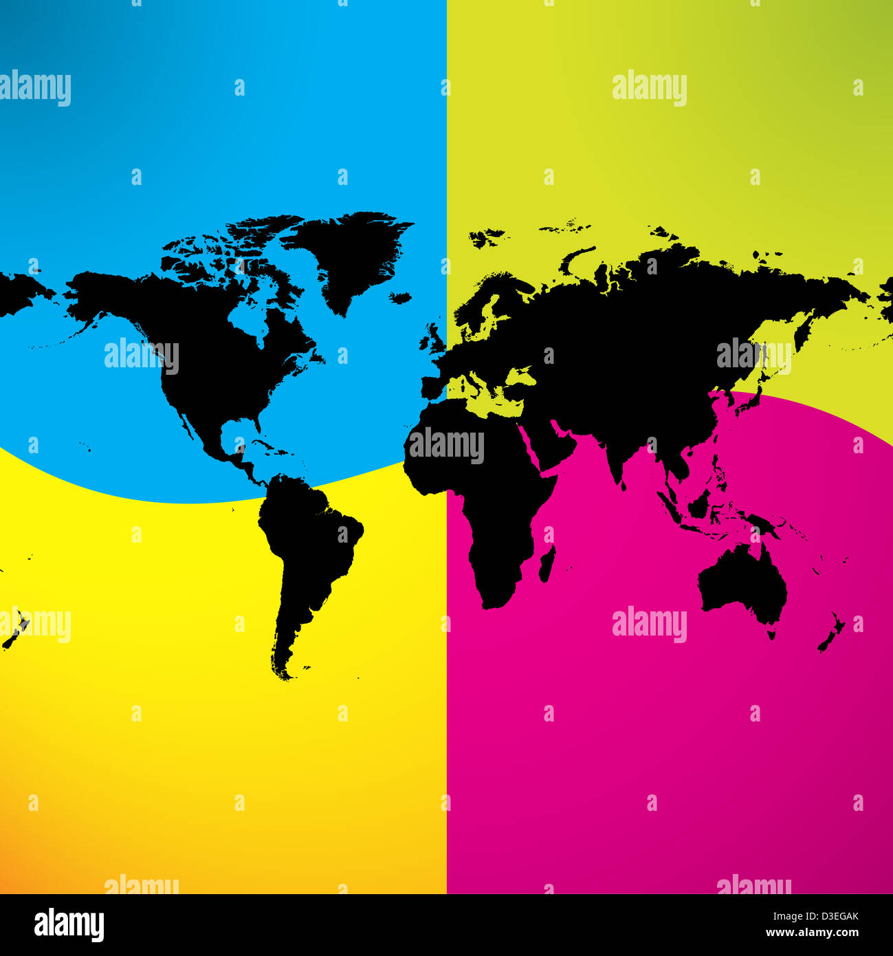 special abstract background with a black map Stock Photo - Alamy