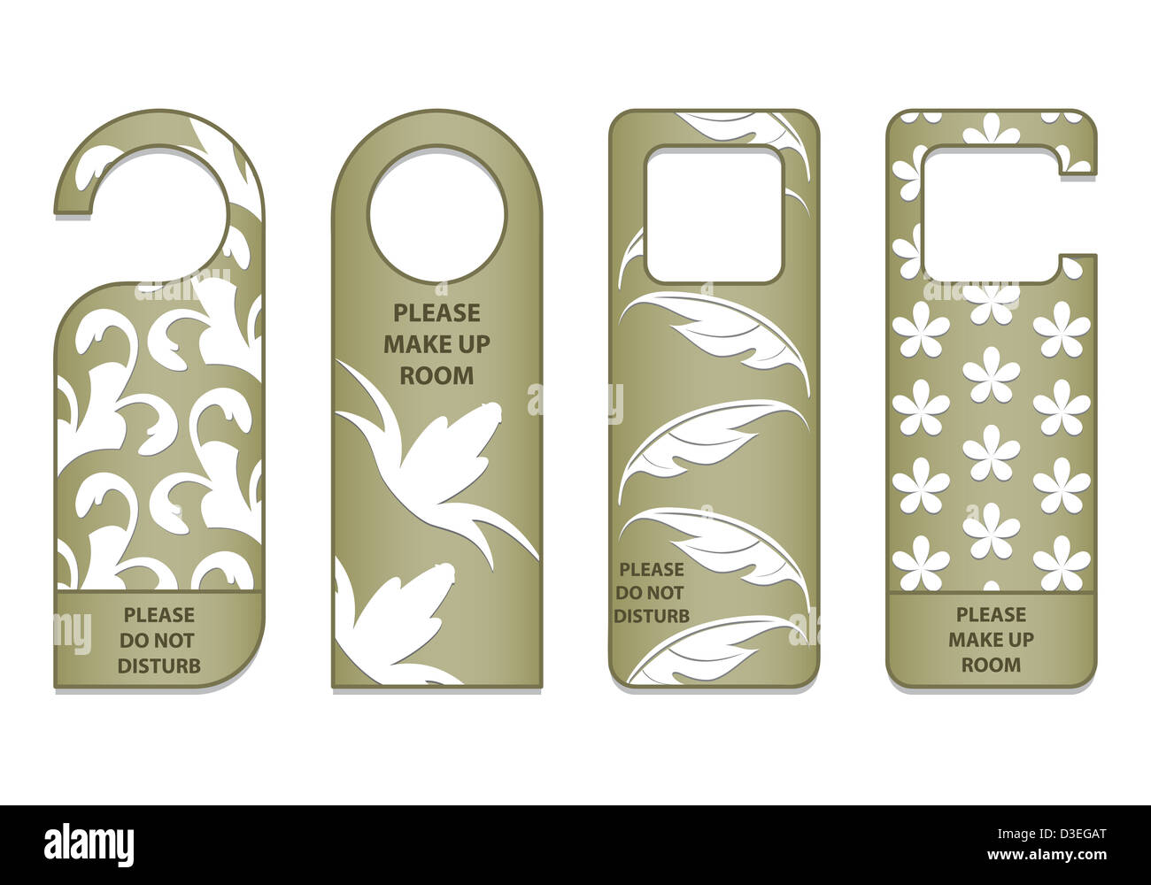 do not disturb sign with special design Stock Photo - Alamy