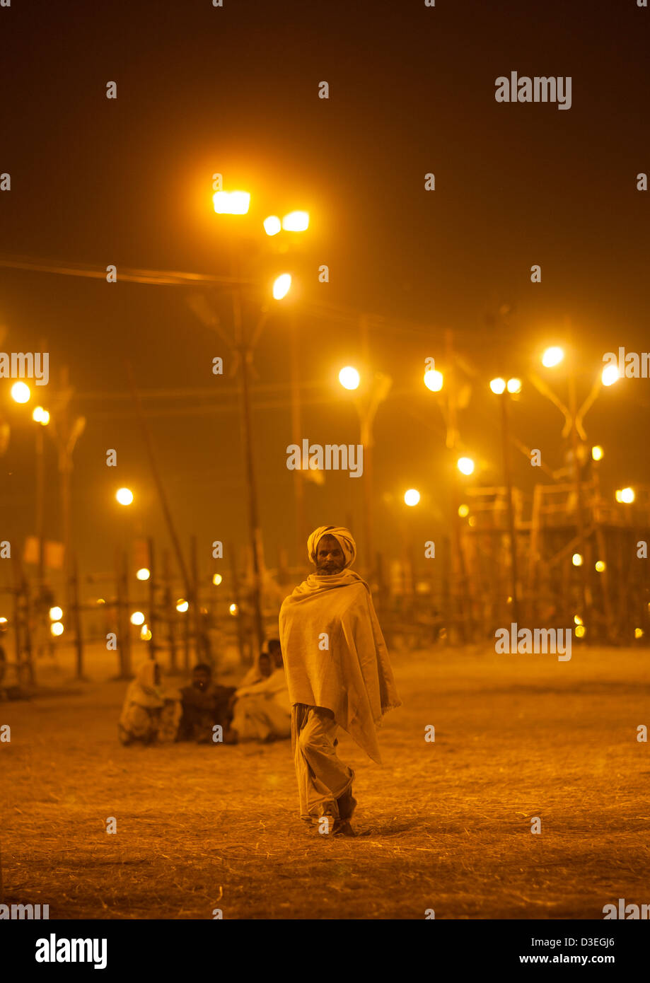 Kumbh mela, night hi-res stock photography and images - Alamy