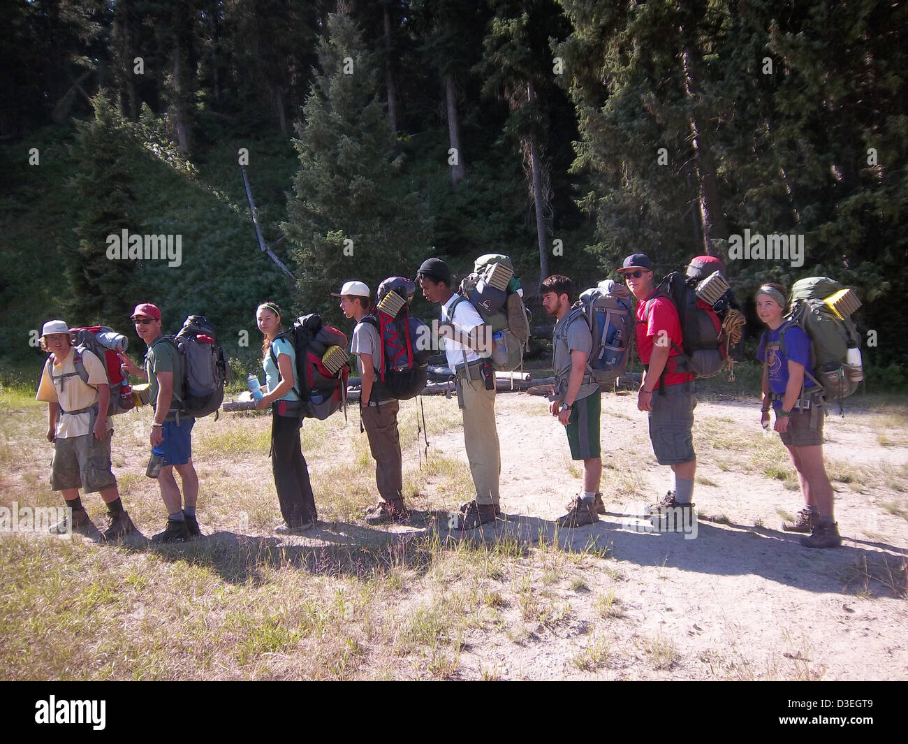The Yellowstone Youth Conservation Corps (YCC) in 2012 engaged young ...