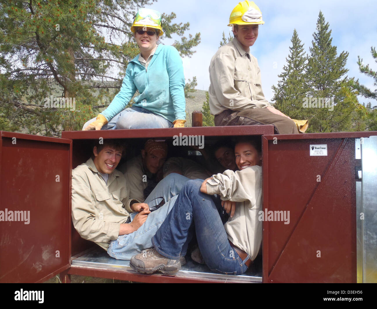 The Youth Conservation Corps (YCC) program at Yellowstone National Park provides young people ...