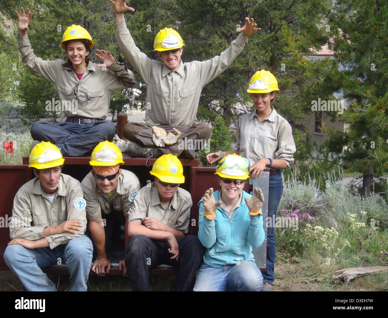 Youth Conservation Corps (YCC) program at Yellowstone National Park provides hands-on ...