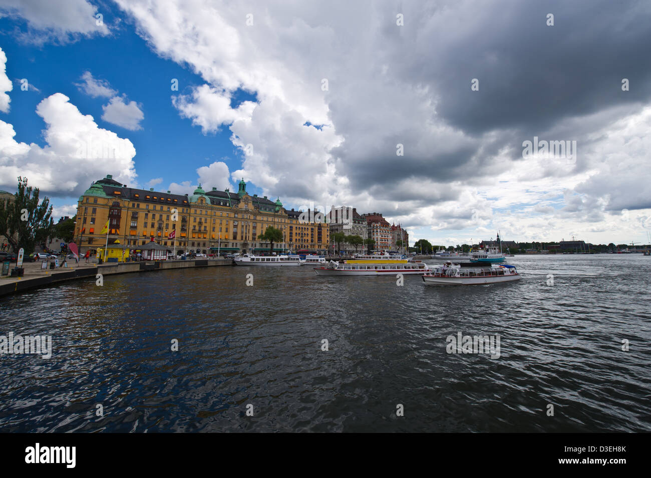 The City of Stockholm Marine Quay. Europa Stock Photo - Alamy