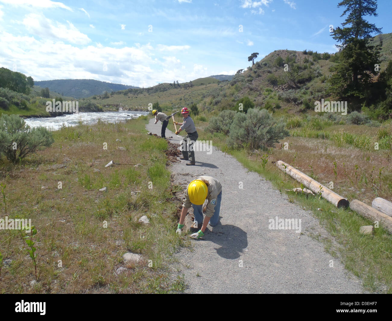 The 2012 Youth Conservation Corps (YCC) at Yellowstone National Park provided young people with ...