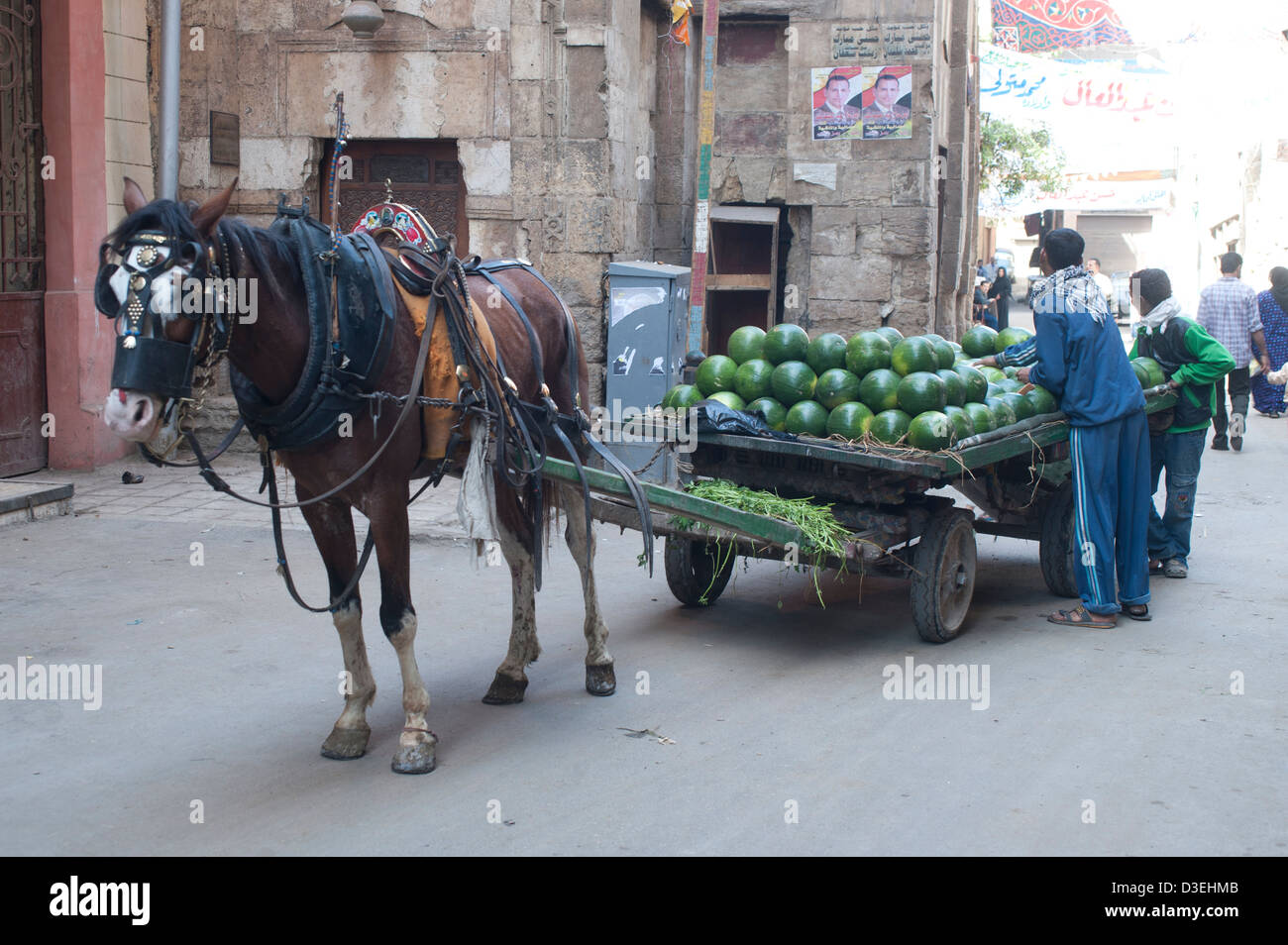 Watermelons egypt hi-res stock photography and images - Alamy