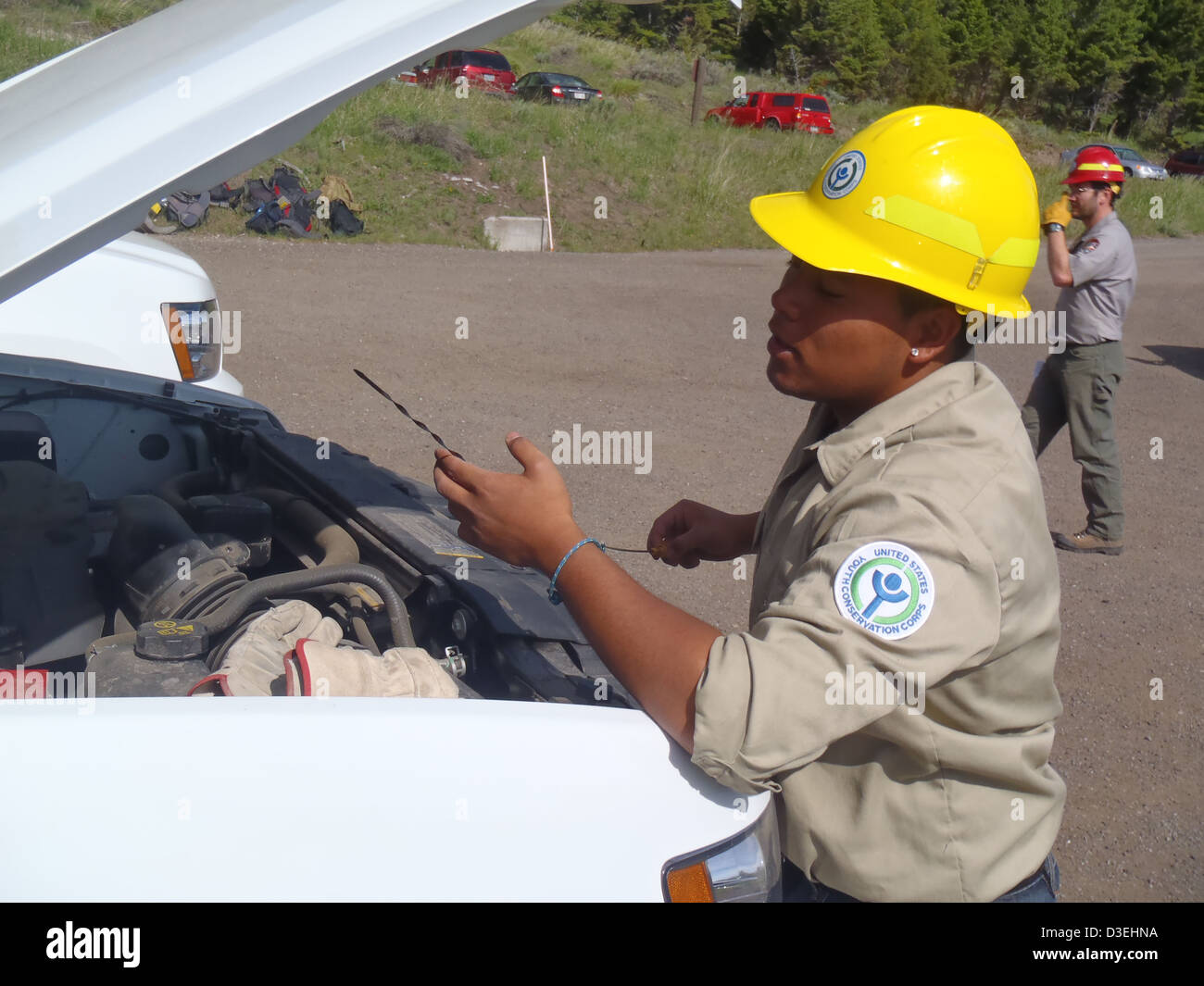 The Youth Conservation Corps (YCC) program in Yellowstone National Park ...