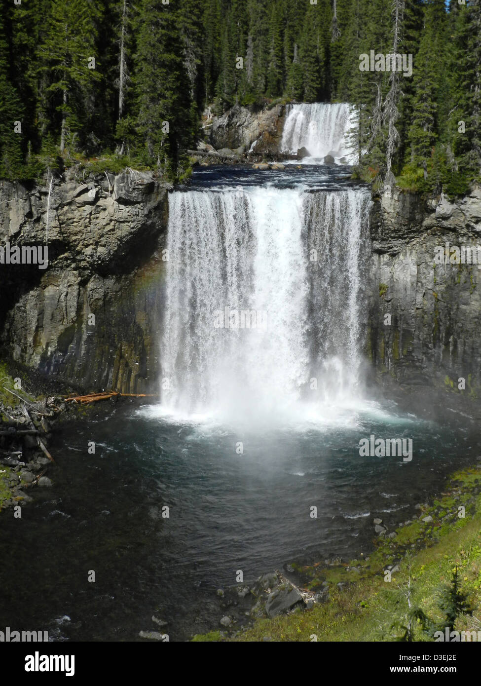 Colonnade falls yellowstone national park hi-res stock photography and ...