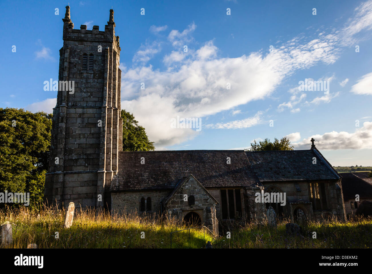 The Church of St Mary the Virgin, Throwleigh, Devon, UK Stock Photo - Alamy