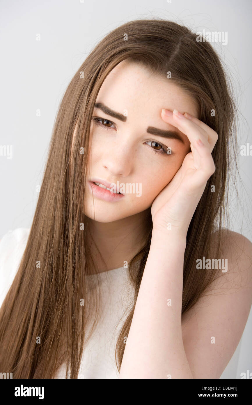 Frustration girl hi-res stock photography and images - Alamy
