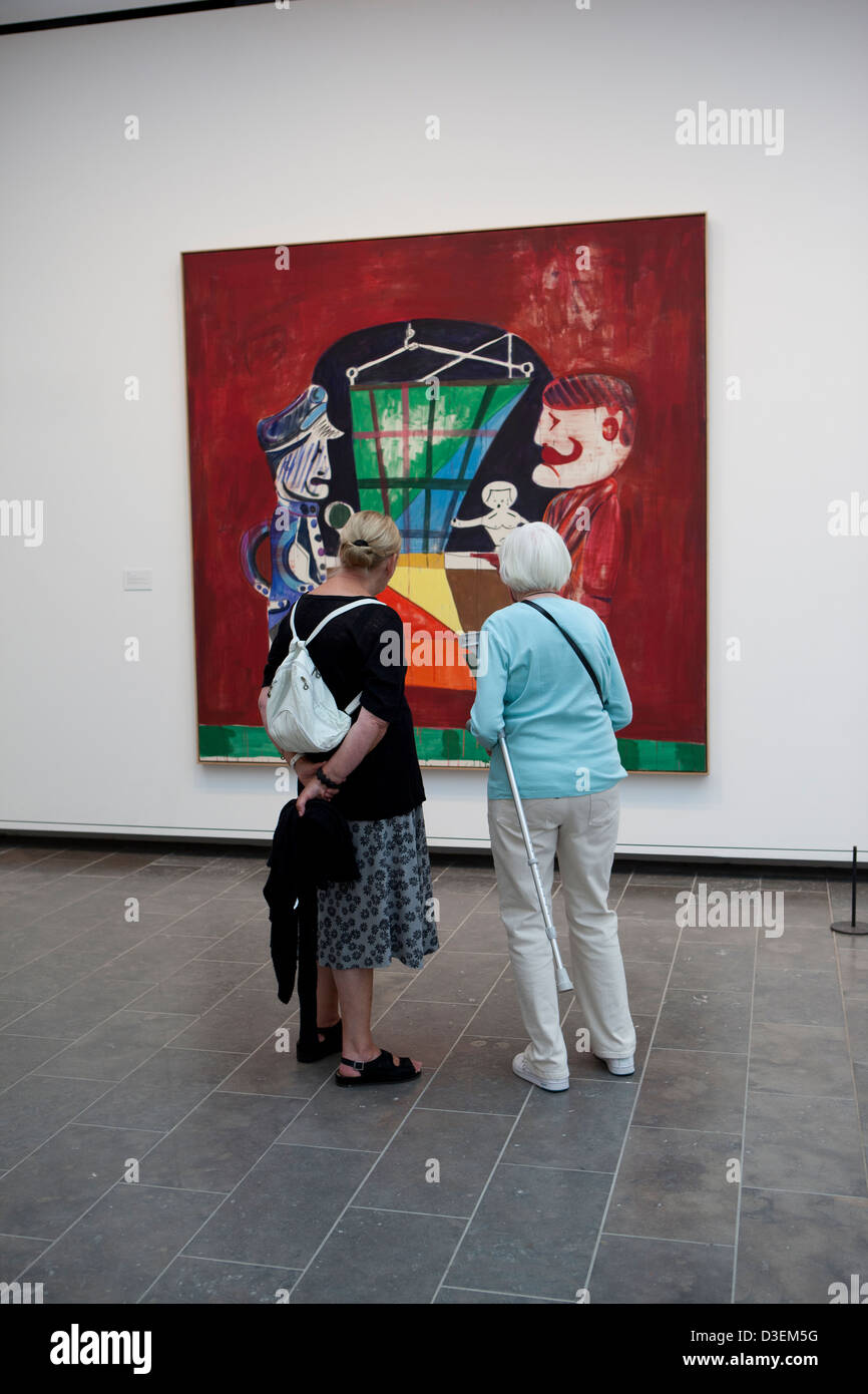 Older women admire art Stock Photo - Alamy