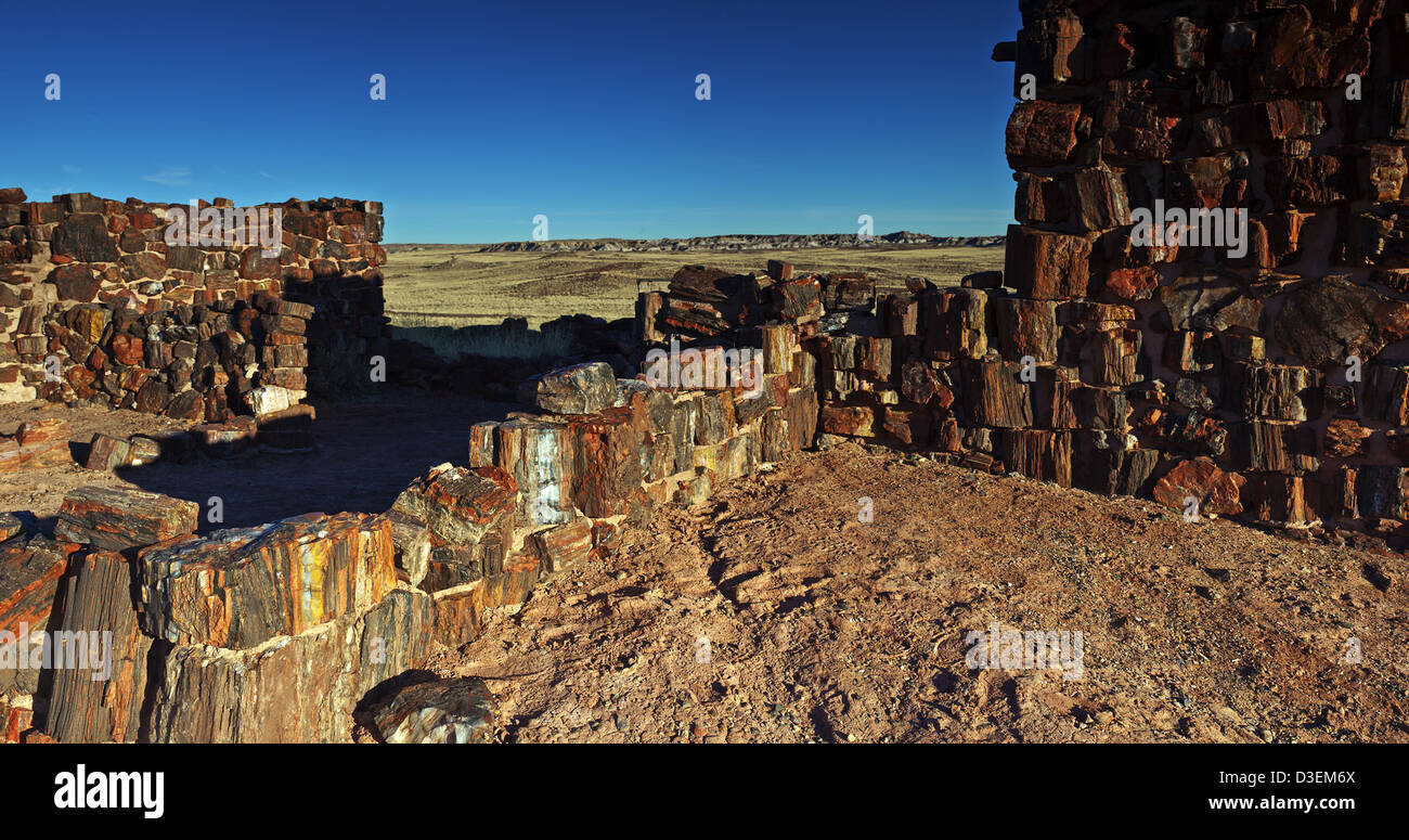 Agate House in Petrified Forest National Park, photographed by Andrew V ...