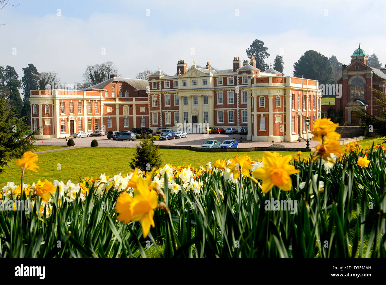 Hawkstone Hall country house Shropshire England UK Stock Photo - Alamy