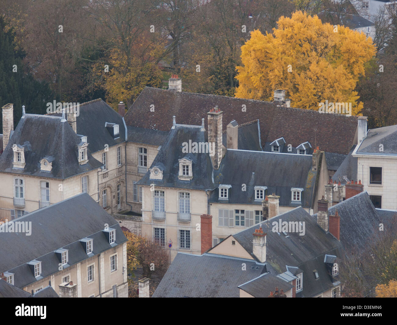 Bourges france aerial hi-res stock photography and images - Alamy
