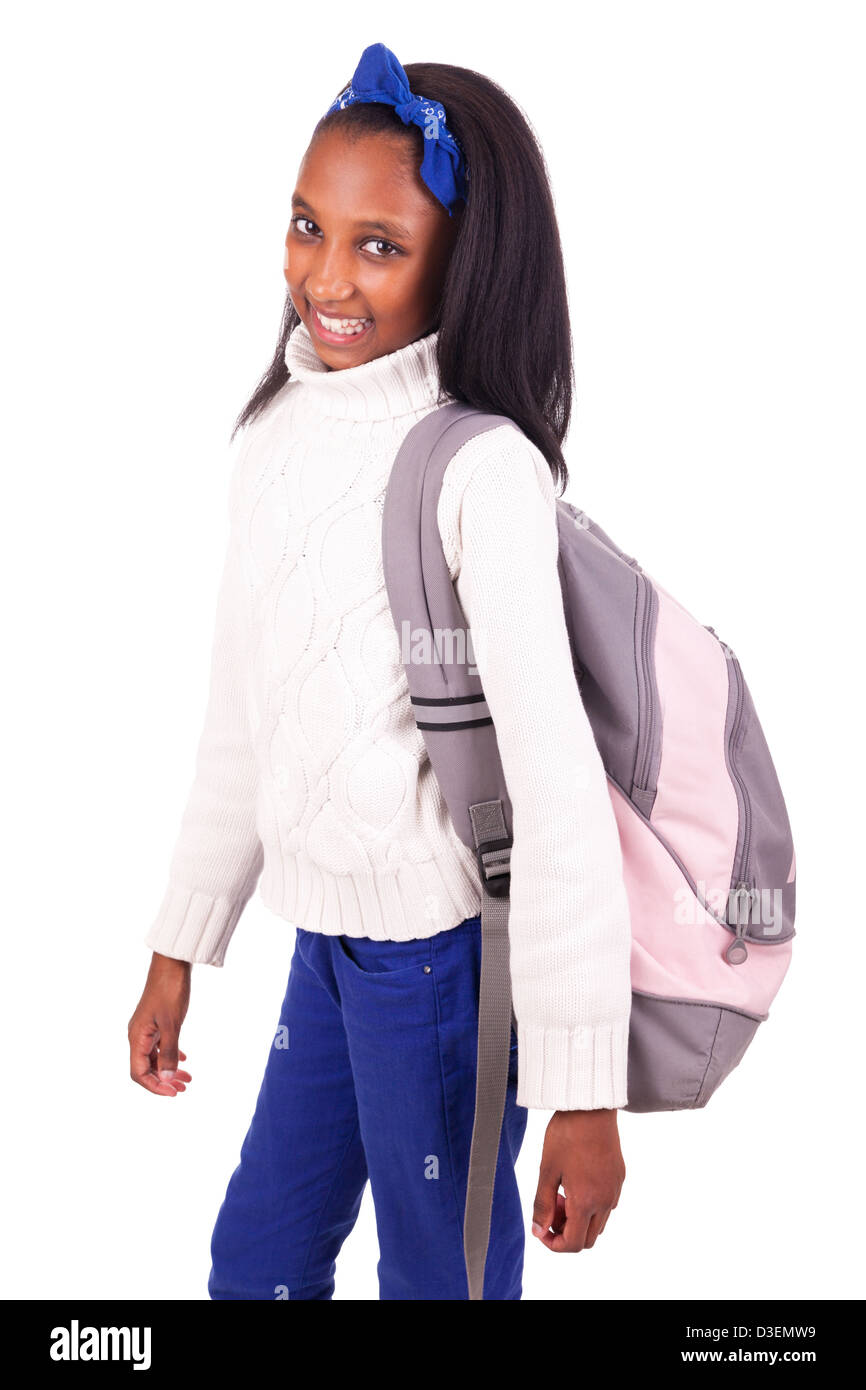African kid bag hi-res stock photography and images - Alamy
