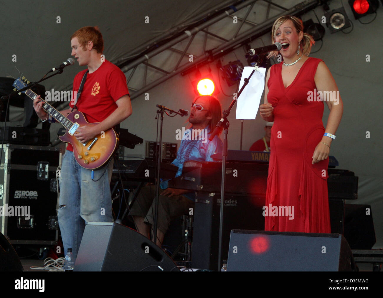 Alice Russell at Ashton court festival, Bristol Stock Photo - Alamy