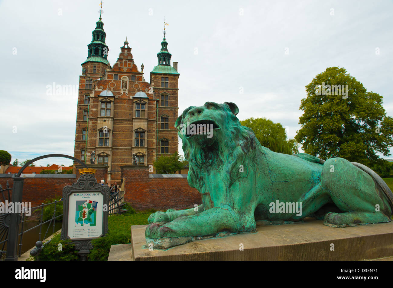 Beautiful gardens and parks of Copenhagen. Denmark Stock Photo - Alamy