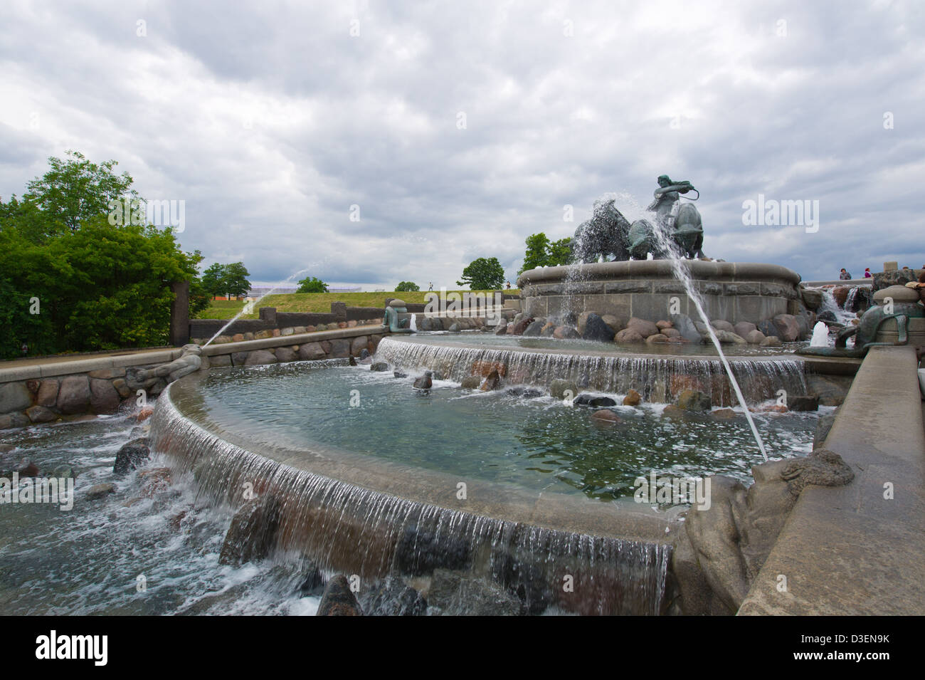 Ancient monuments and architecture of Copenhagen. Denmark Stock Photo ...