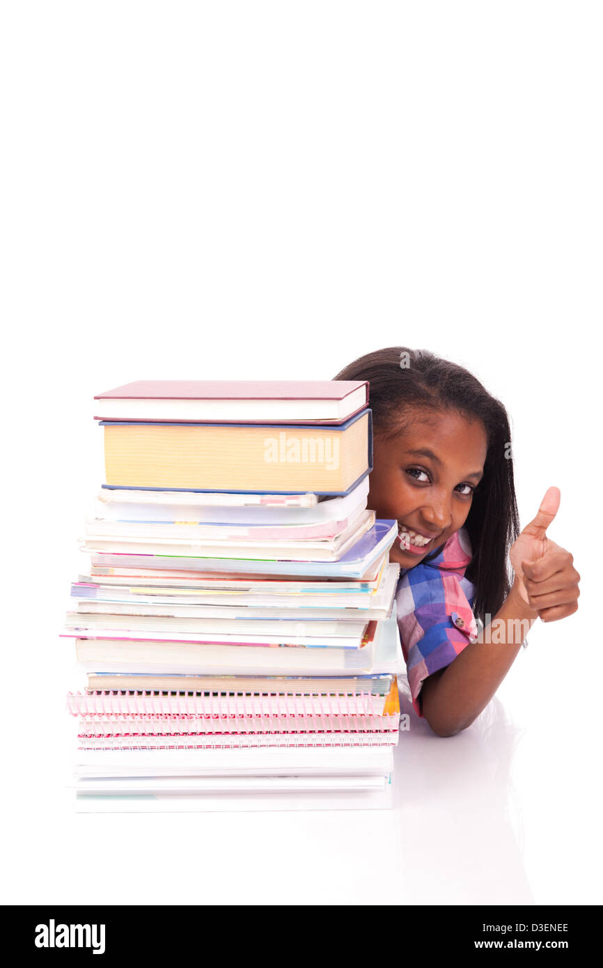 Student learning read Cut Out Stock Images & Pictures - Alamy