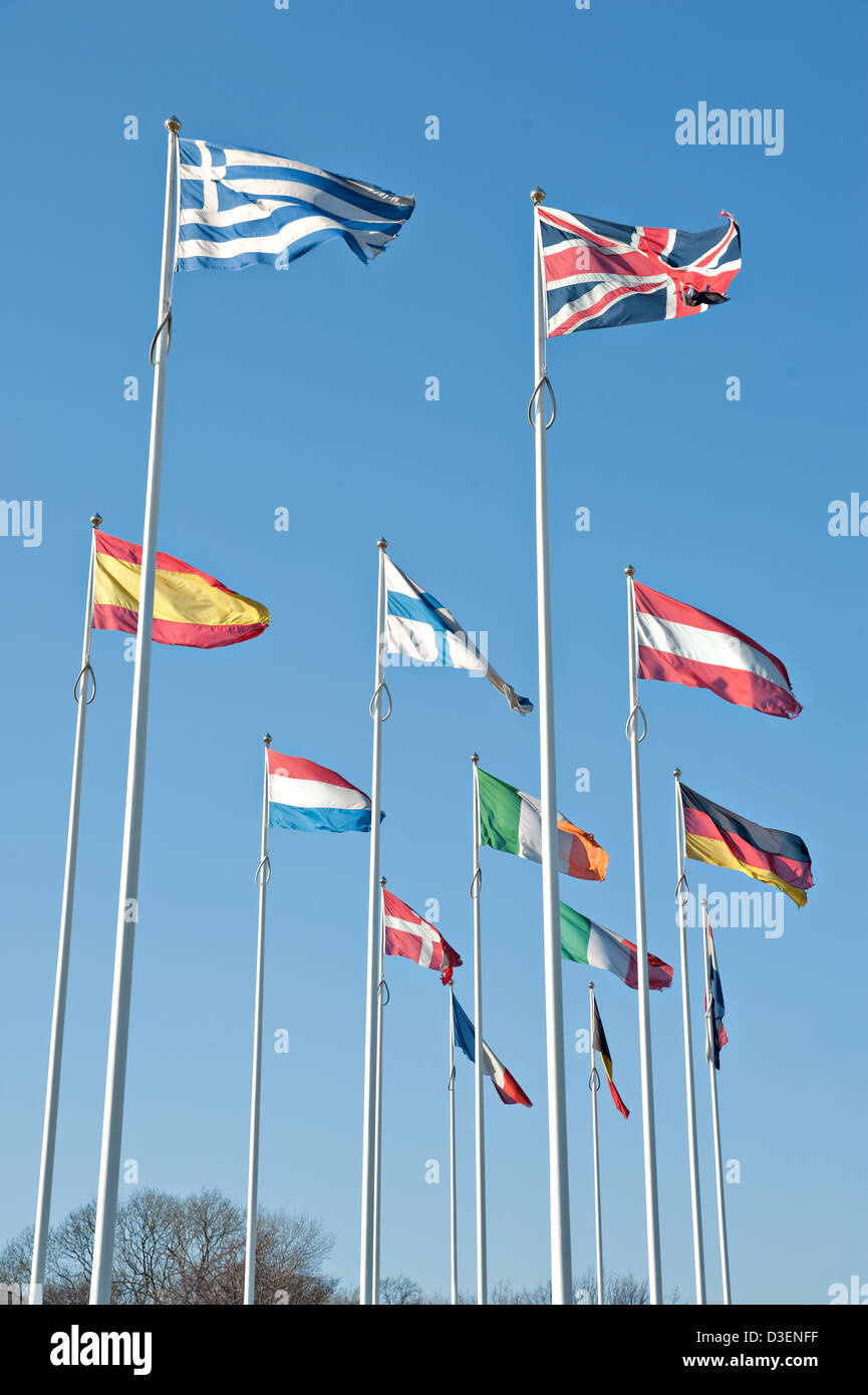 Waving Flags World High Resolution Stock Photography and Images - Alamy