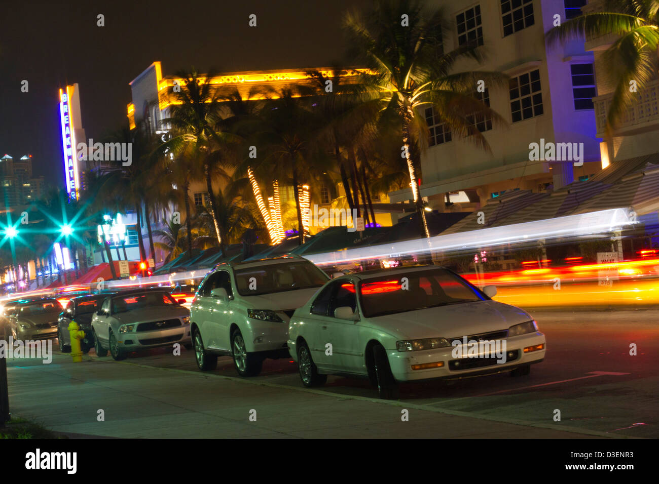 Miami night party hi-res stock photography and images - Alamy