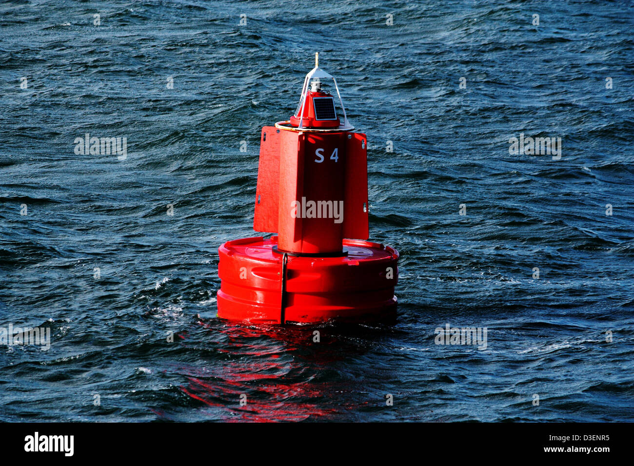 Buoy in the sea Stock Photo - Alamy