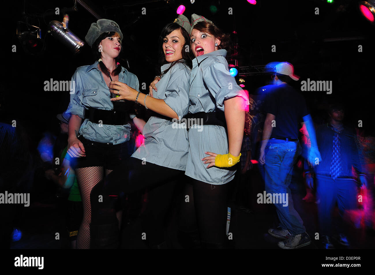 Germany, Berlin During a burlesque party at the famous club of ...
