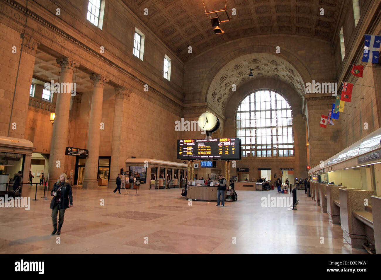 Toronto Union Station Stock Photo - Alamy