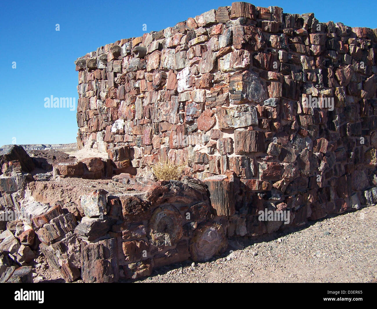 Agate House is a historic structure located within Petrified Forest ...
