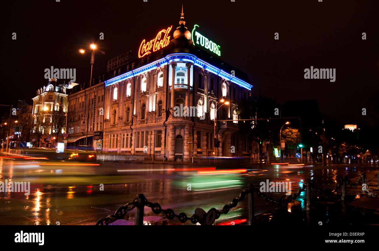 Color town hi-res stock photography and images - Alamy