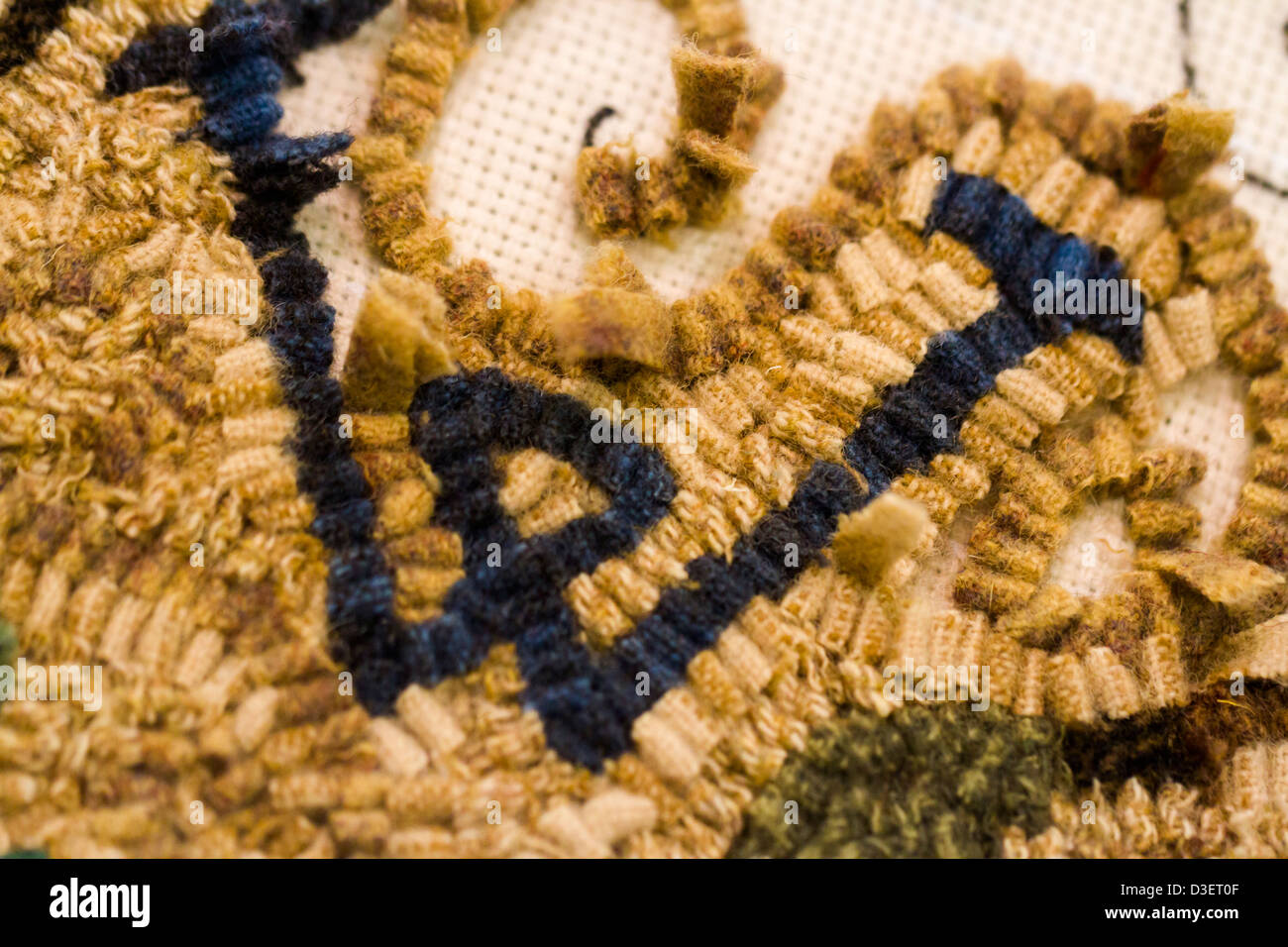 Rug hooking hi-res stock photography and images - Alamy
