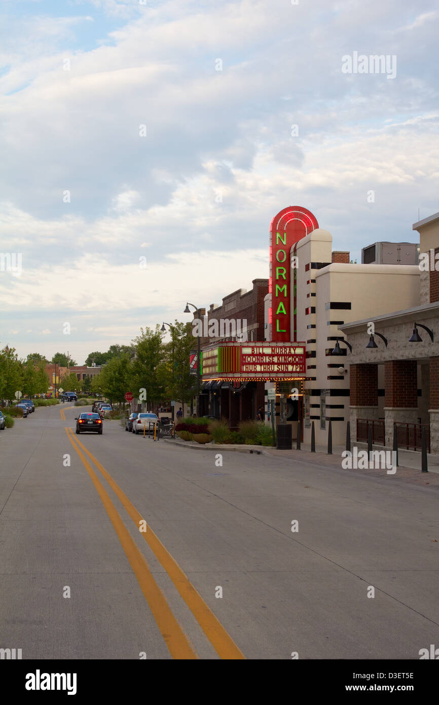 Normal illinois theatre hi-res stock photography and images - Alamy