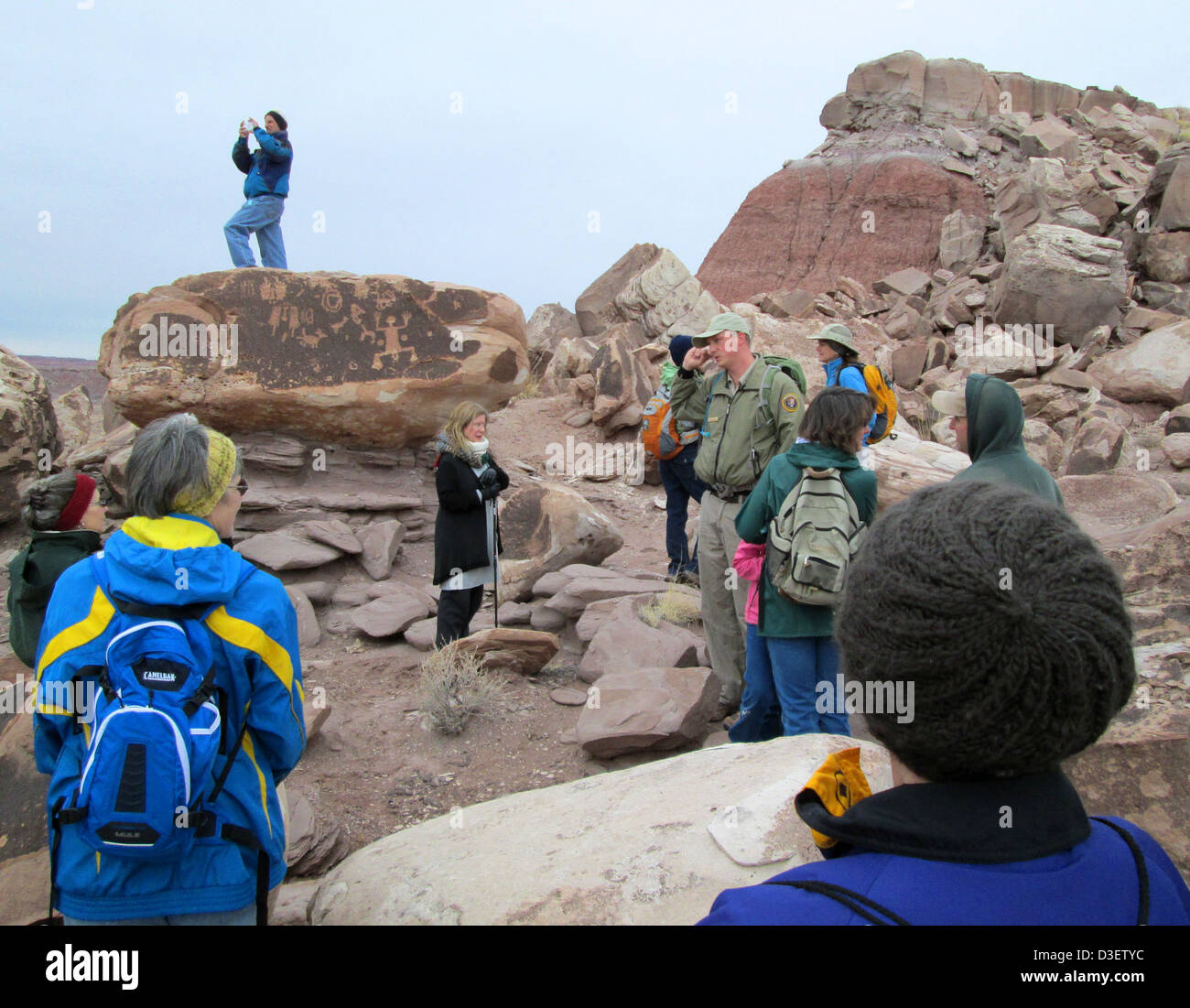 Eric's Lacey Point hike in Petrified Forest National Park offers scenic ...