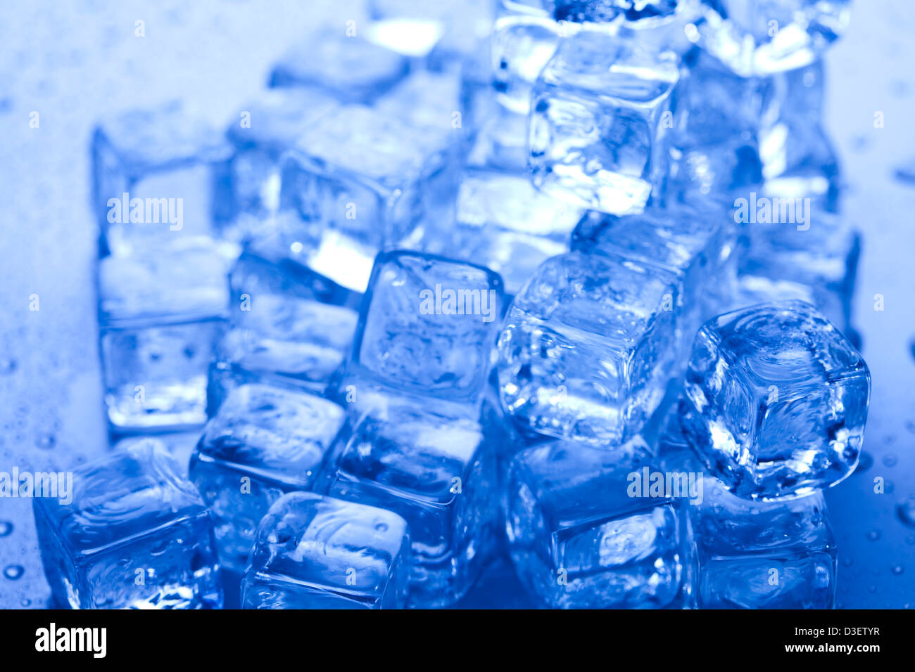 Crystals ice cubes Stock Photo - Alamy