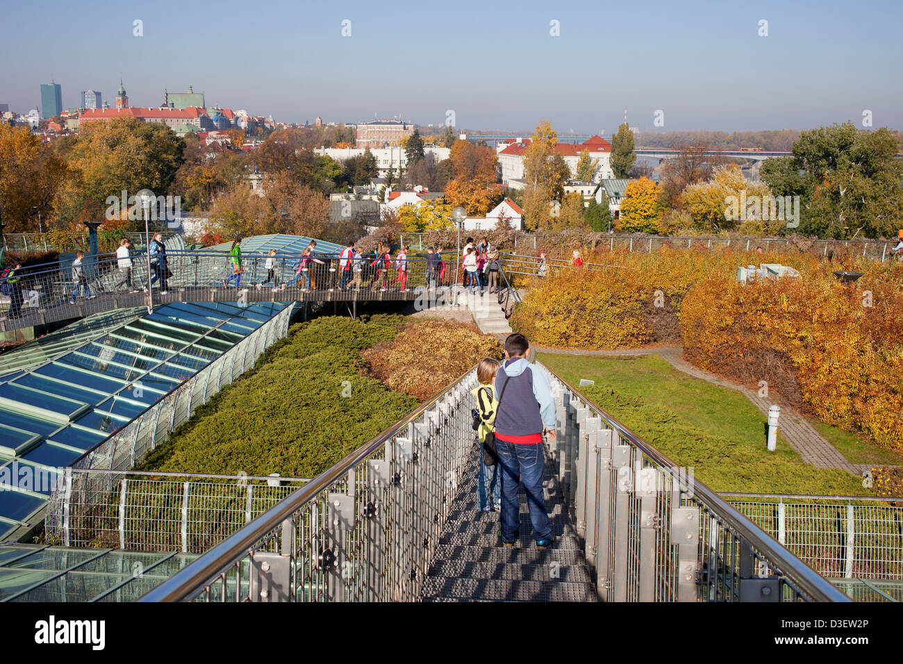 Roof garden university library hi-res stock photography and images - Alamy