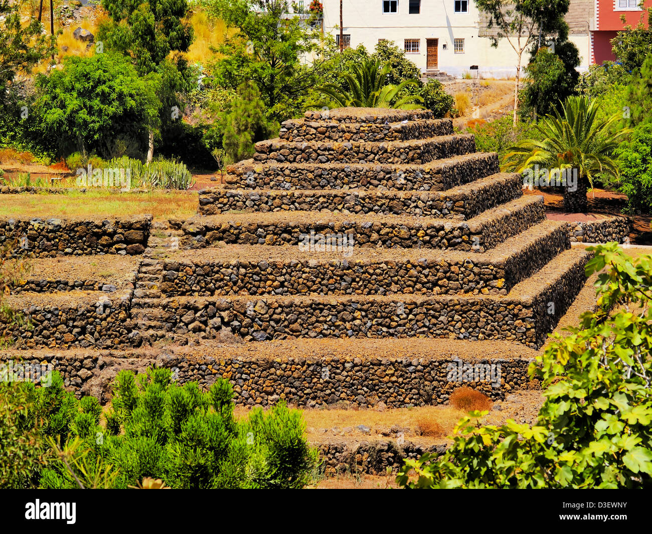 Pyramids in Guimar, Tenerife, Canary Islands, Spain Stock Photo - Alamy