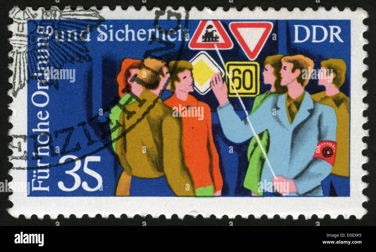 Historic postage stamps of the gdr hi-res stock photography and images ...