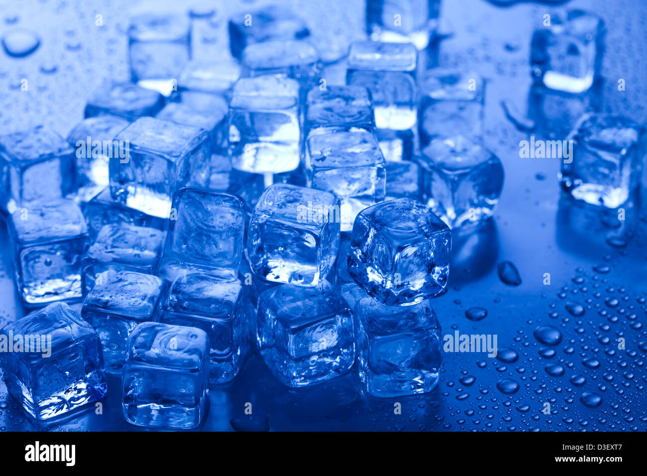 Cool and ice cubes Stock Photo - Alamy